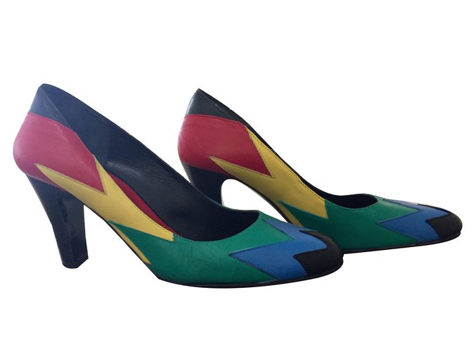 Mellow Yellow Metzcal by Jean Charles de Castelbajac Leather ref.39563 ...