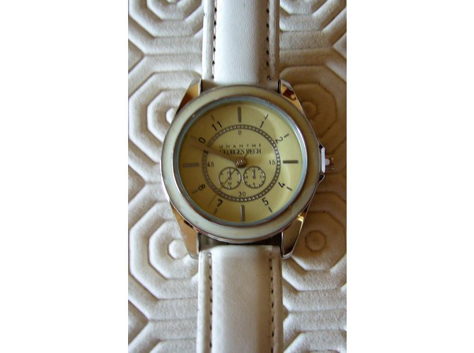 Georges Rech Fine watches White Steel ref.63925 - Joli Closet