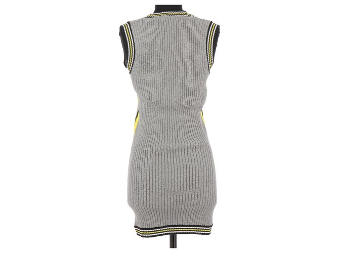 Jc De Castelbajac robe Grey Cotton ref.114780 - Joli Closet