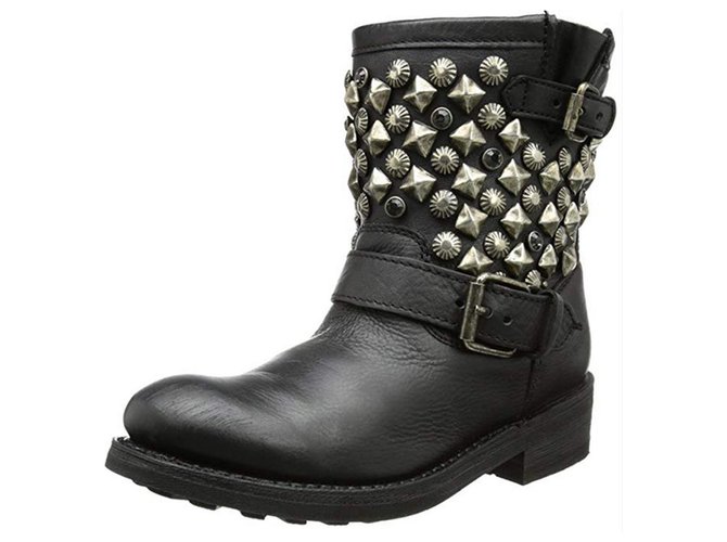 Bottines Ash Bottines Cuir Noir ref.115235 - Joli Closet