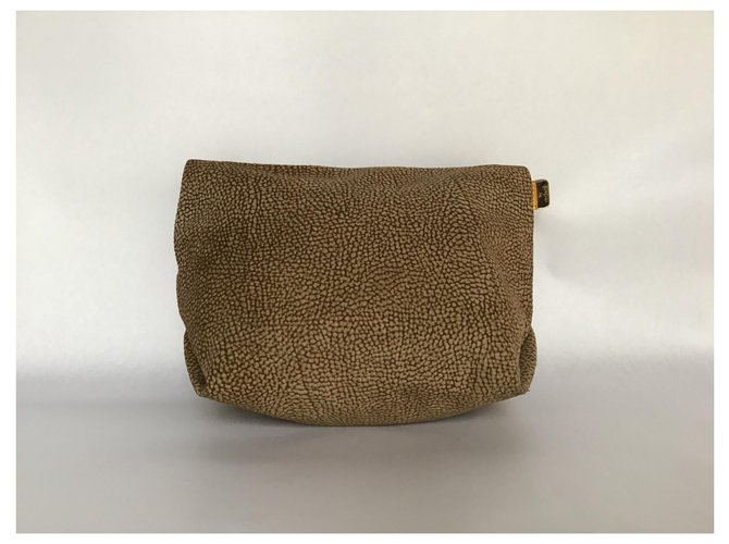 Pochettes Autre Marque Pochette Borbonese Suede,Cuir Marron ref.165414 ...