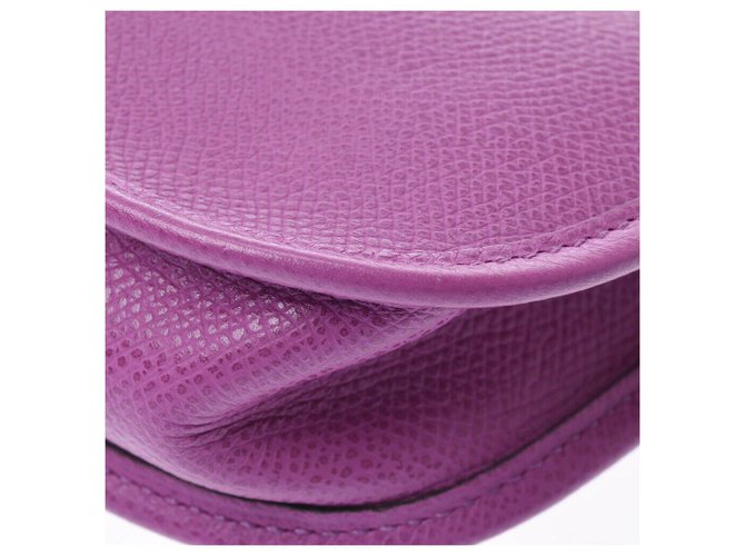 Hermès Hermès Evelyne TPM Handtaschen Leder Lila ref.190802 - Joli Closet