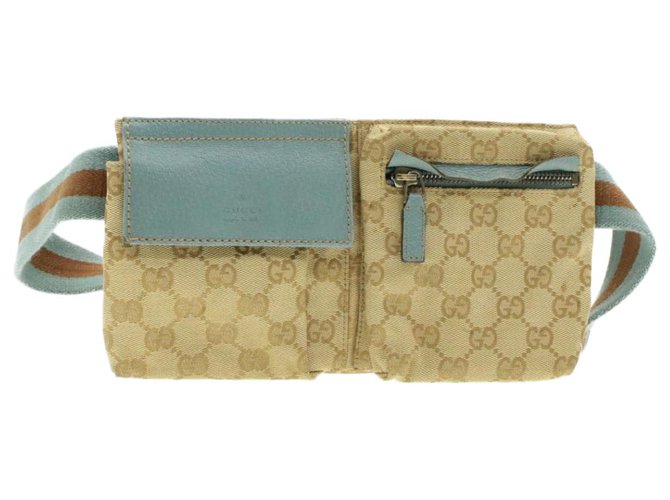 Gucci Clutch bag Beige Cloth ref.212672 - Joli Closet