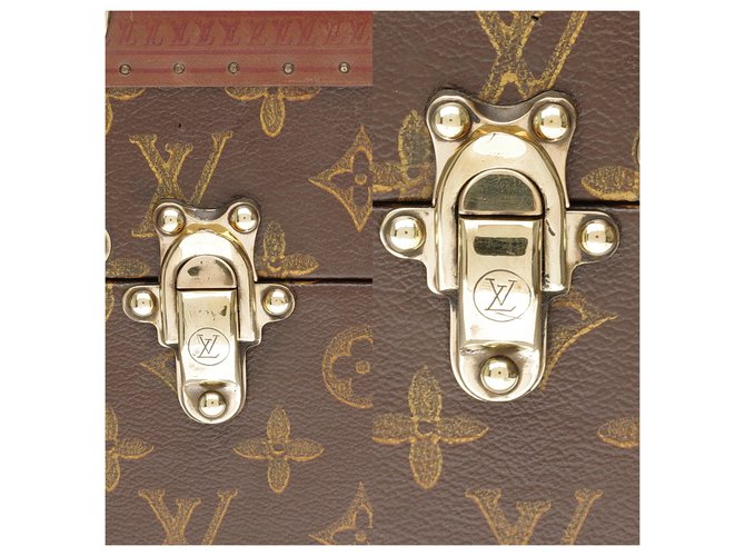 Superb and Rare Louis Vuitton chest of drawers in monogram canvas with ...