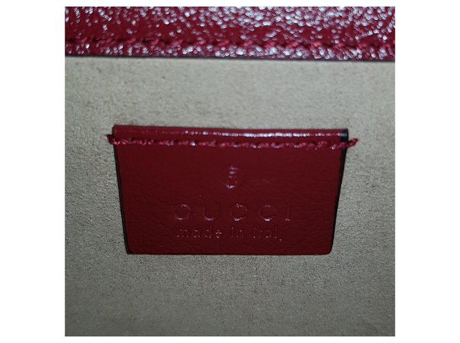 Dionysus Gucci 520981 4002449 Suede Rouge ref.242107 - Joli Closet
