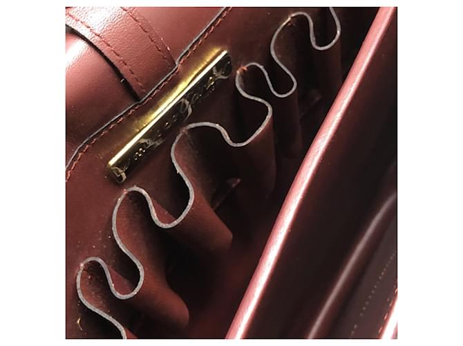 Cartier Red Must De Cartier Leather Crossbody Bag Dark red Pony-style ...