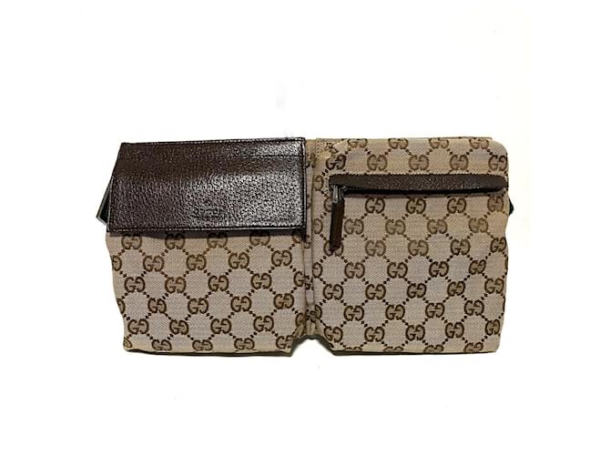 Gucci GG pattern Beige Tweed ref.474070 - Joli Closet