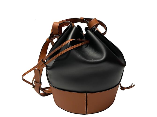 Loewe Balloon Bag in Black Nappa Leather ref.490007 - Joli Closet