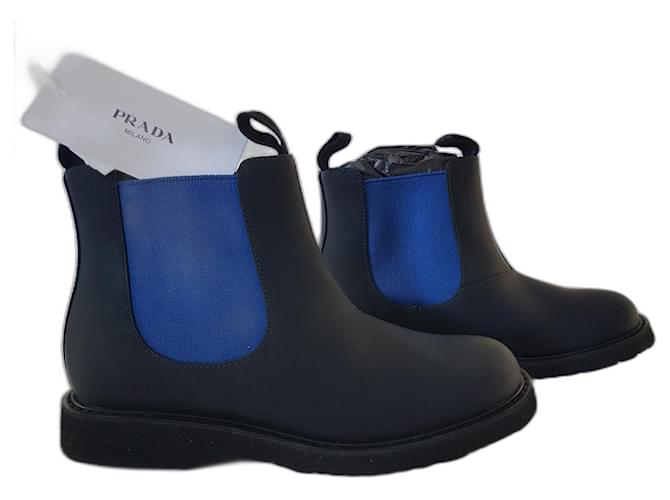 Prada botas nr. 34 Negro Becerro ref.511137 - Joli Closet