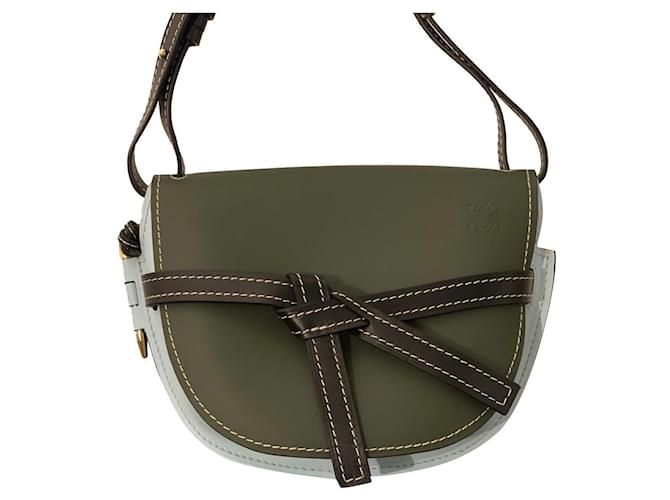 Loewe Gate Blue Green Lambskin ref.521444 - Joli Closet