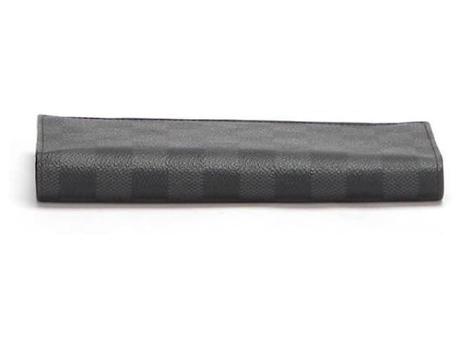 Louis Vuitton Damier Graphite Brazza Wallet Black Cloth ref.594486 ...