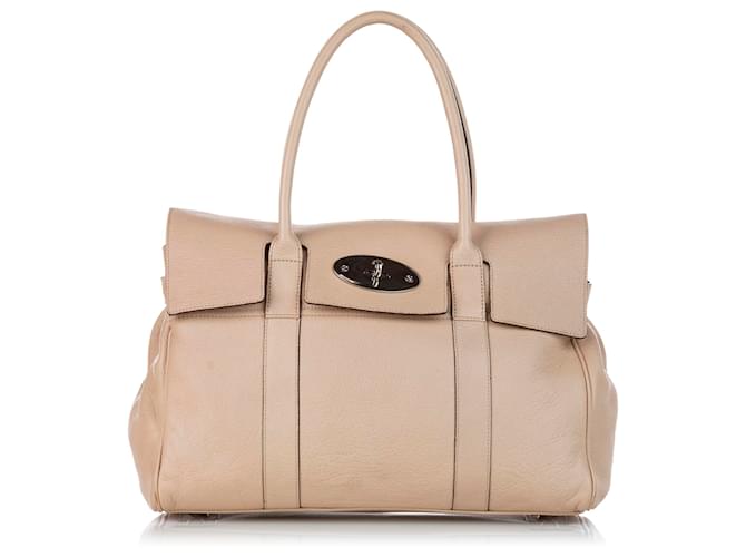 Mulberry Sac à main en cuir Bayswater brun mûre Veau façon poulain ...