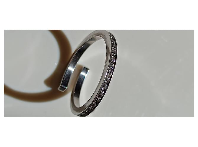 Dinh Van Spirale Or blanc Blanc ref.616300 - Joli Closet