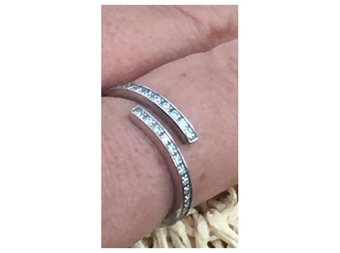 Dinh Van Spirale Or blanc Blanc ref.616300 - Joli Closet