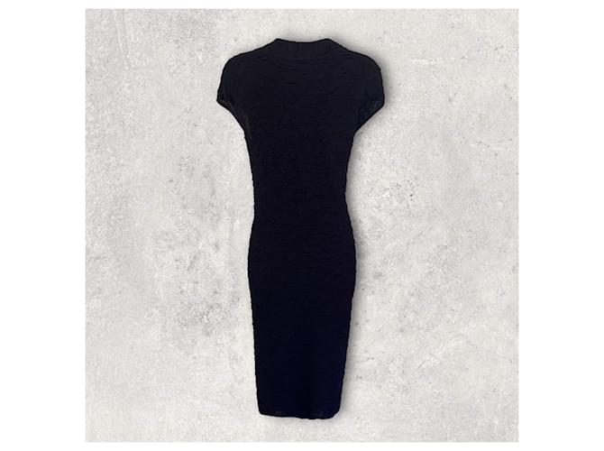 Escada Robes Nylon Rayon Bleu Marine ref.625338 - Joli Closet