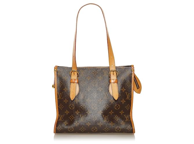 Louis Vuitton Brown Monogram Popincourt Haut Leather Cloth ref.626997 ...