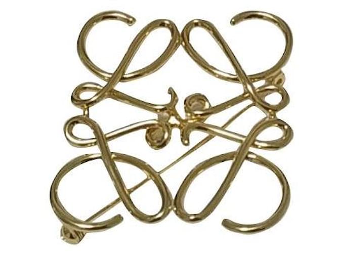 Loewe Brooch Golden Metal ref.680017 - Joli Closet