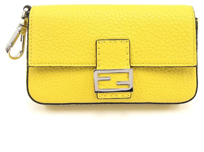 Fendi Yellow Leather ref.697262 - Joli Closet