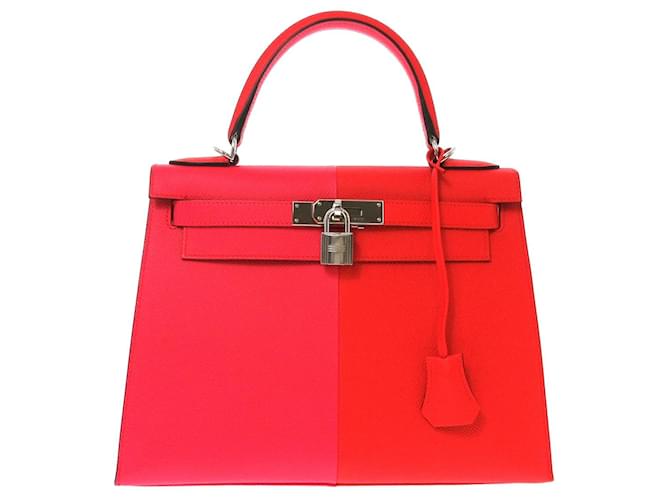 Hermès hermes kelly Red Leather ref.722222 - Joli Closet