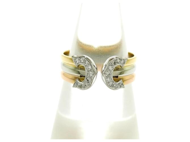 cartier 2C C2 Golden Yellow gold ref.728122 - Joli Closet