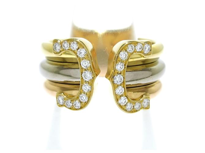 cartier 2C C2 Golden Yellow gold ref.739550 - Joli Closet