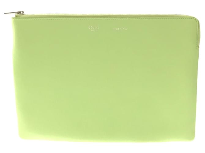 Céline Celine Green Leather ref.746302 - Joli Closet