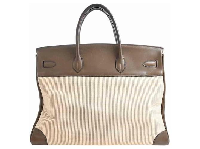 Hermès HERMES BIRKIN Cream Leather ref.756827 - Joli Closet