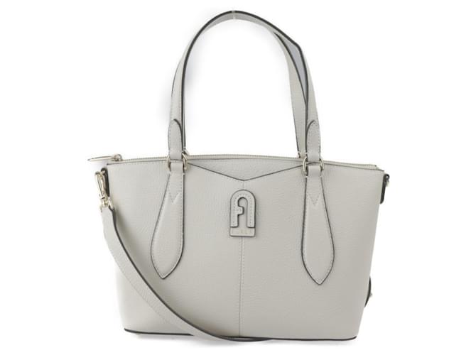 Furla White Leather ref.766887 - Joli Closet
