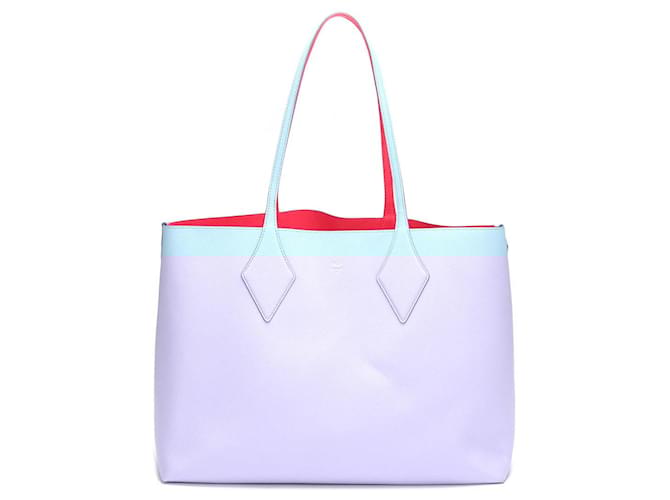 MCM Light blue Leather ref.779418 - Joli Closet