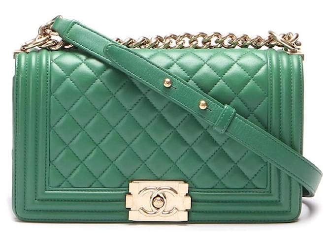 Chanel Green Pony-style calfskin ref.793917 - Joli Closet