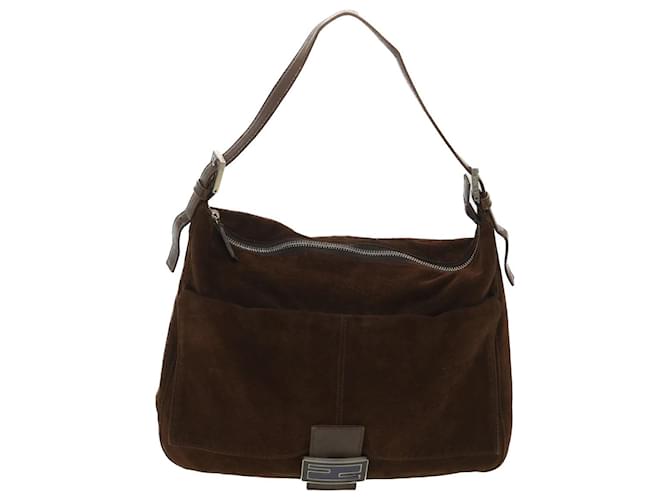 Fendi baguette Brown Suede ref.796155 - Joli Closet