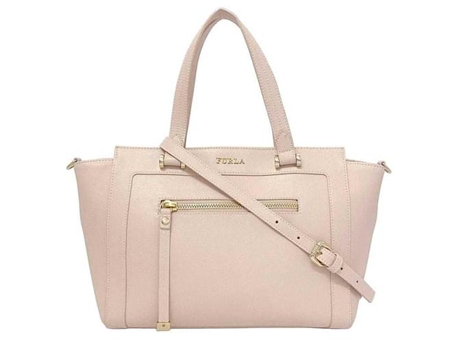 Furla Pink Leather ref.797943 - Joli Closet