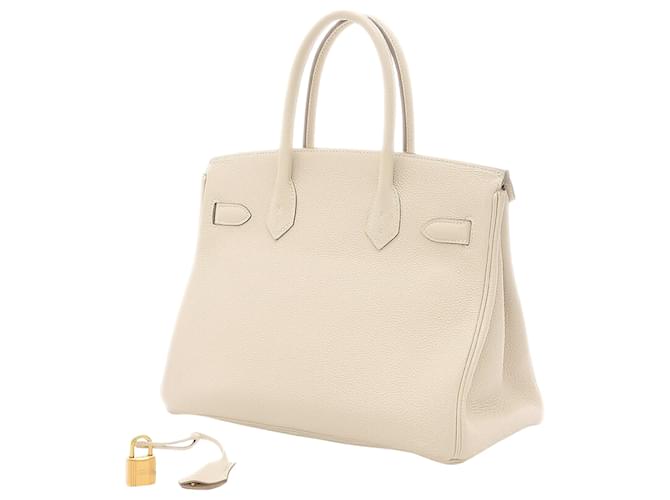Hermès Birkin 30 Cream Leather ref.808581 - Joli Closet