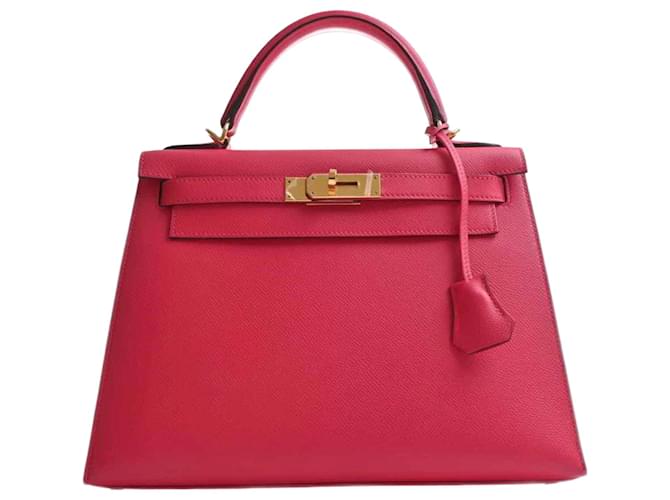 Hermès hermes kelly Pink Leather ref.808824 - Joli Closet