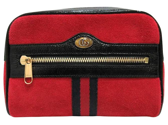 Gucci Ophidia Suede Rouge ref.810239 - Joli Closet