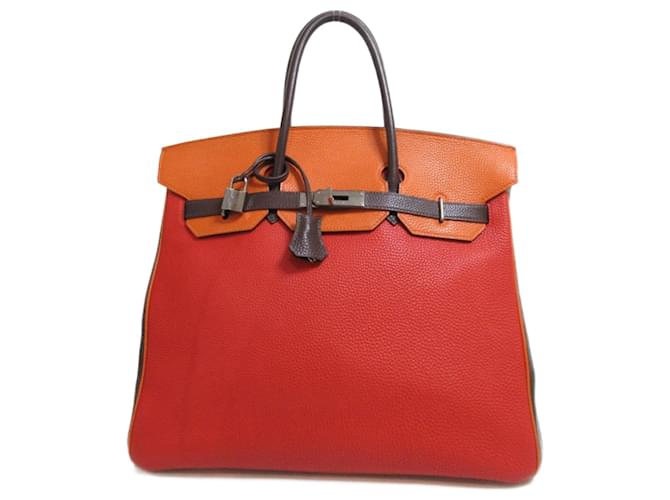 Hermès HERMES BIRKIN Red Leather ref.817922 - Joli Closet