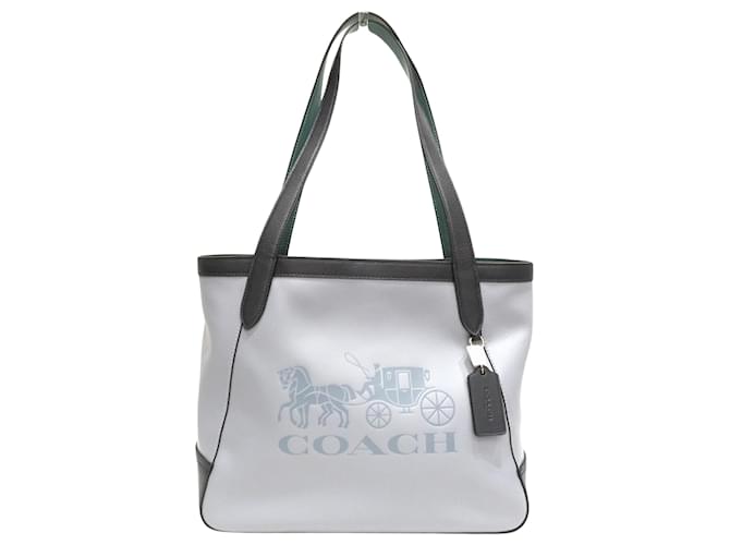 Coach Light blue Leather ref.825004 - Joli Closet