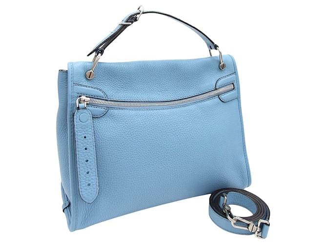 Bally Light blue Leather ref.826613 - Joli Closet