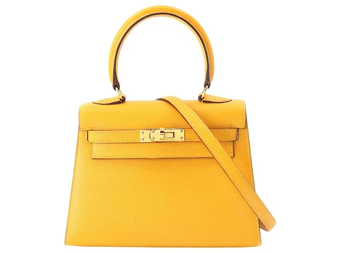 Hermès hermes kelly Yellow Leather ref.830394 - Joli Closet