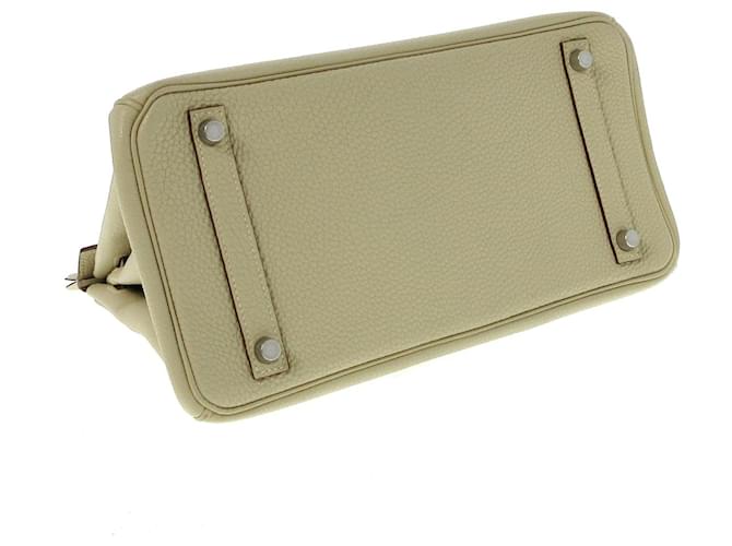 Hermès Birkin 30 Cream Leather ref.839210 - Joli Closet