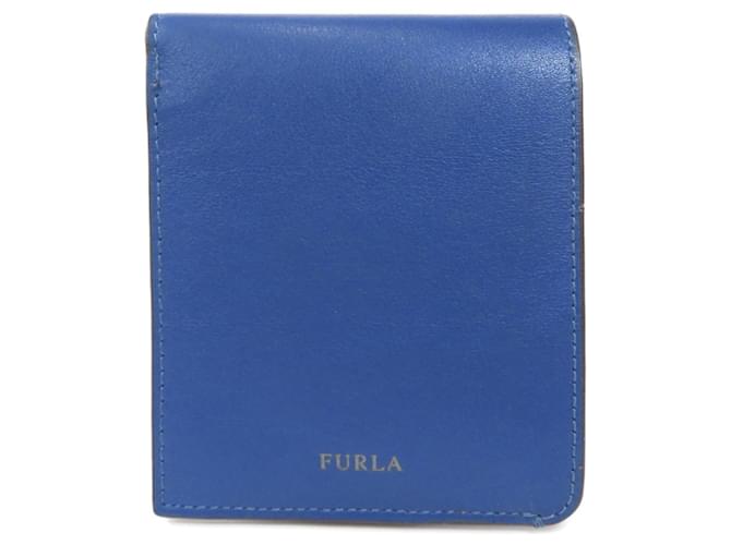 Furla Blue Leather ref.846146 - Joli Closet
