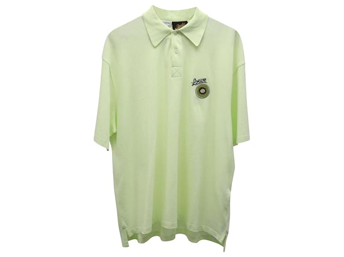 Loewe Fruit Polo Shirt in Green Cotton ref.876550 - Joli Closet
