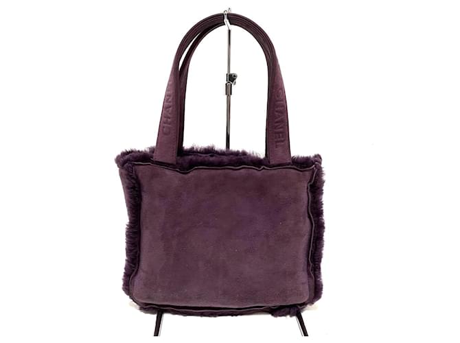 Timeless Chanel Purple Suede ref.918327 - Joli Closet