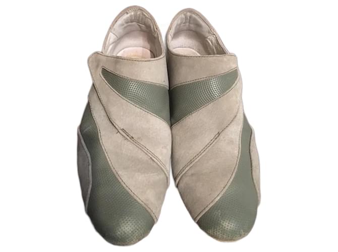 Lacoste Flats Grey Fur ref.923428 - Joli Closet