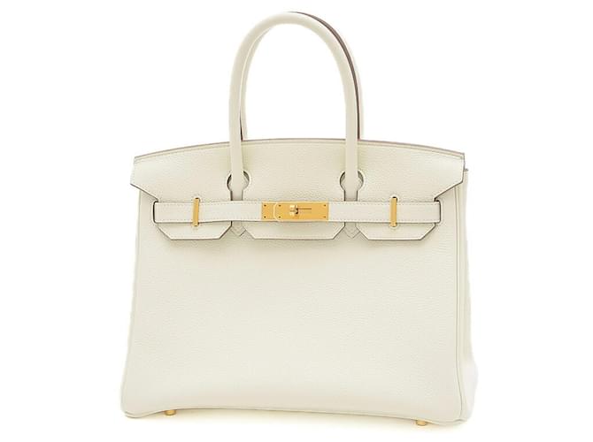 Hermès Birkin 30 White Leather ref.935219 - Joli Closet