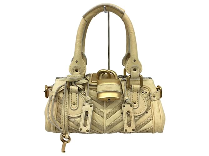 CHLOÉ PADDINGTON Yellow Leather ref.953044 - Joli Closet