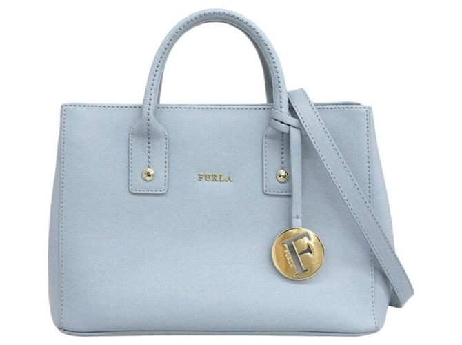 Furla Blue Leather ref.953119 - Joli Closet