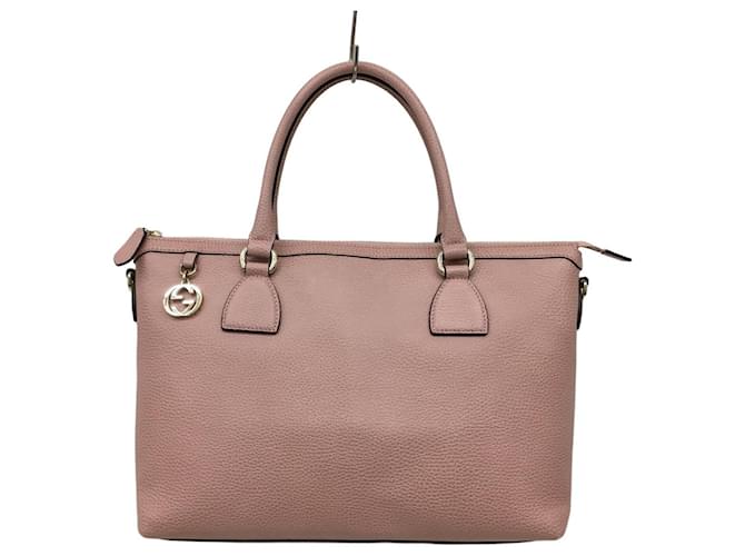 Gucci Interlocking G Pink Leather ref.953245 - Joli Closet