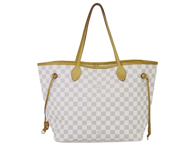 Louis Vuitton Neverfull MM White Cloth ref.1001517 - Joli Closet