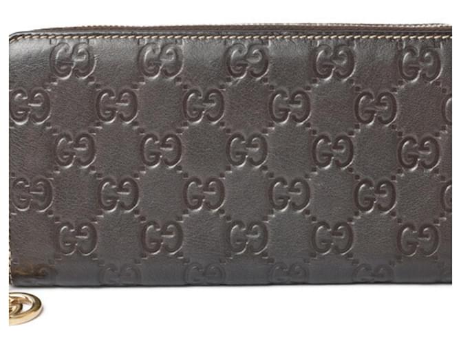 Gucci Guccissima Cuir Marron ref.1006946 - Joli Closet
